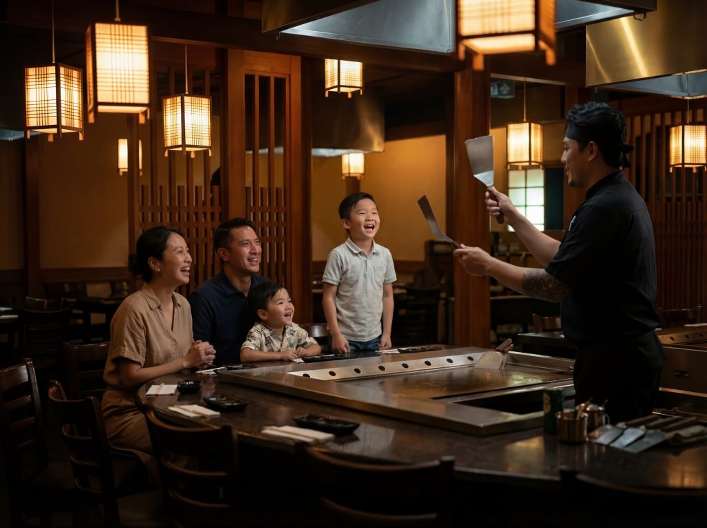 Teppanyaki Family Fun Set Menu - Kabuki Teppanyaki Restaurant Brisbane
